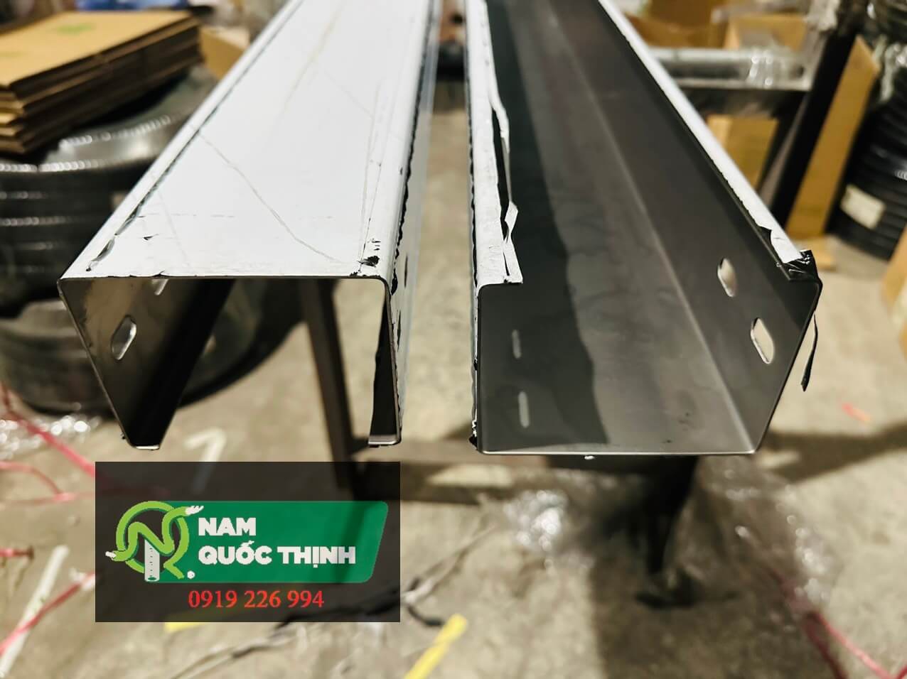 Máng Cáp Trunking 100x75 MM Inox 304 Độ Dày 1 Ly 2