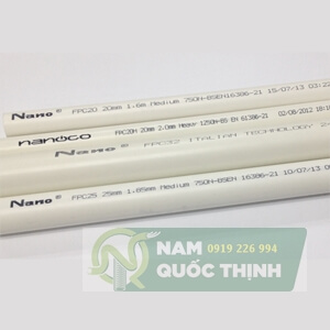 Ống Luồn Dây Điện PVC D25 Nanoco Heavy Duty 1250N